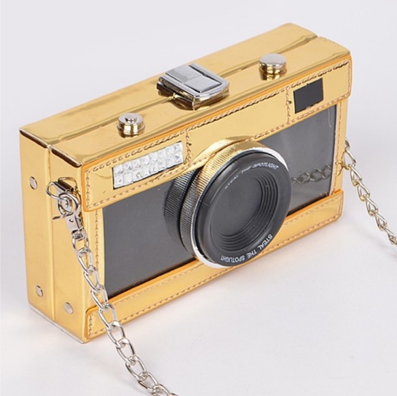 Bags | Camera See Through Clutch | Poshmark